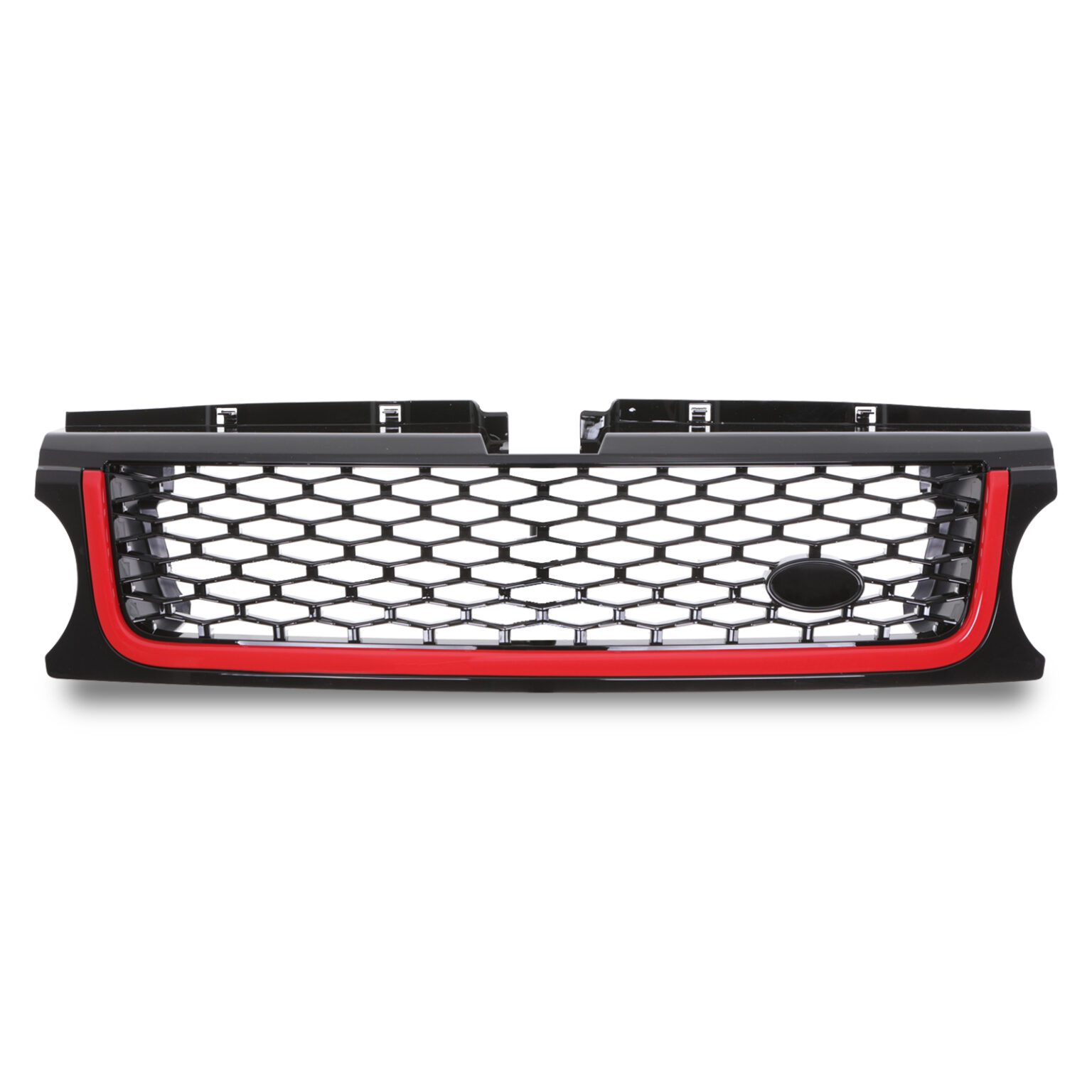 Range Rover Sport L320 10-13 Black & Red Autobiography Style Grille ...