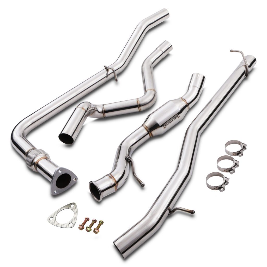 Hawk Turbo Back Decat Exhaust System To Fit Land Rover Defender 110 TD5 ...