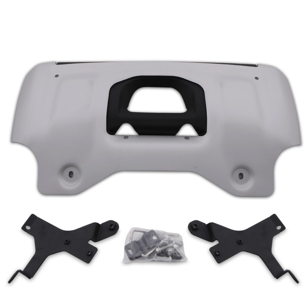 Land Rover Defender L663 2020+ Silver Front Bumper Guard | Hawk Parts