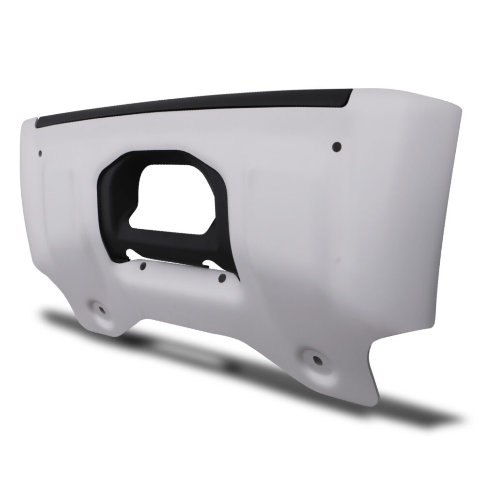 Land Rover Defender L663 2020+ Silver Front Bumper Guard | Hawk Parts