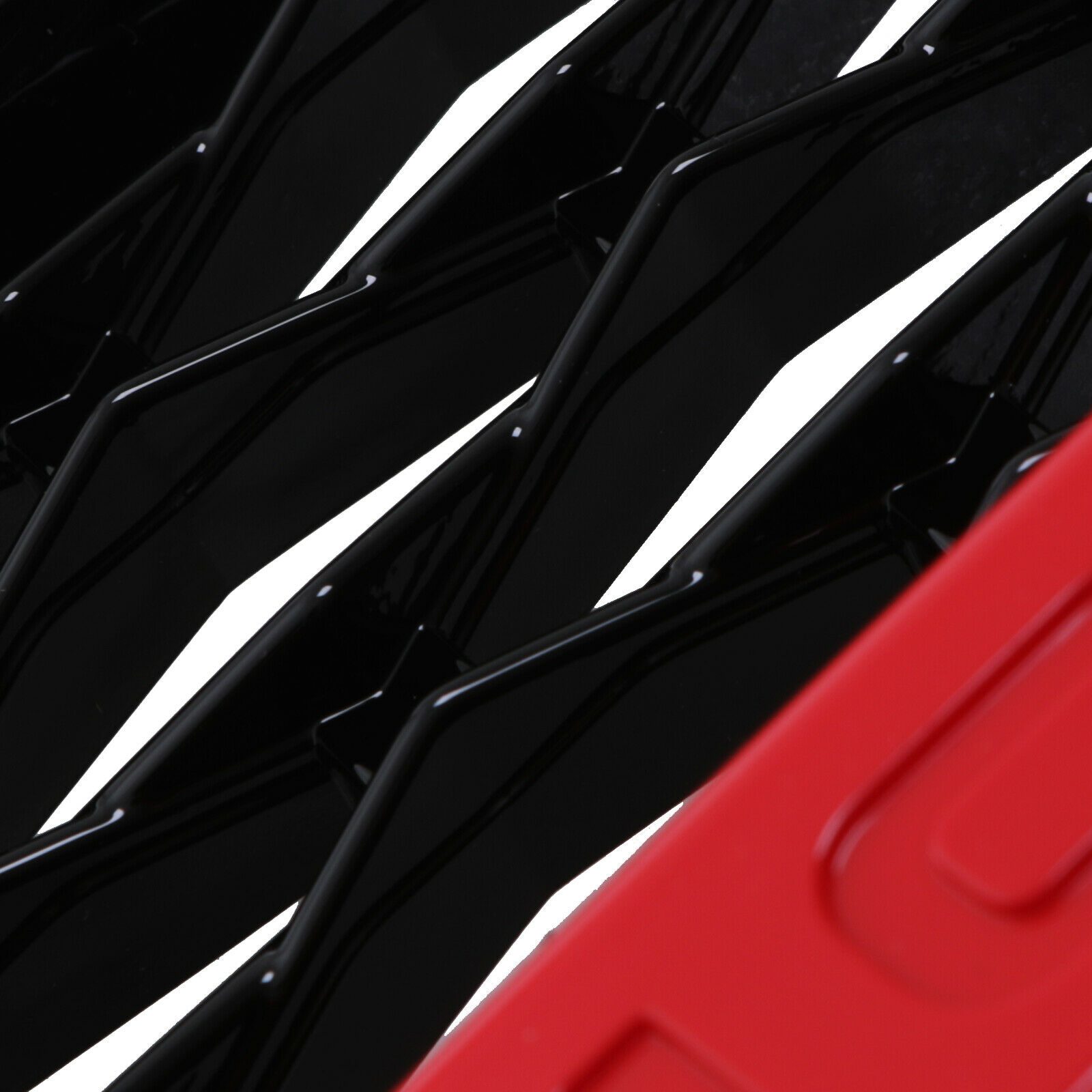 Hawk Black & Red Side Air Vents To Fit Range Rover Sport L320 05-09 ...