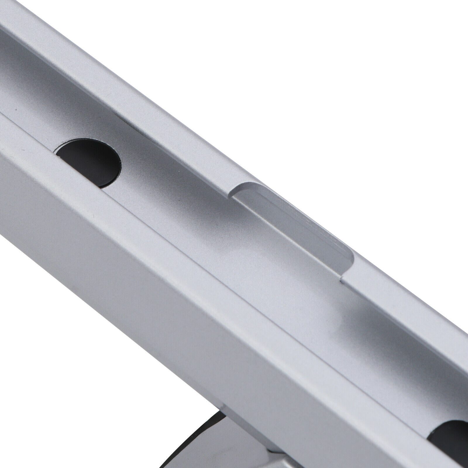 Hawk Full Length Silver Extended Roof Rails To Fit Land Rover Discovery ...