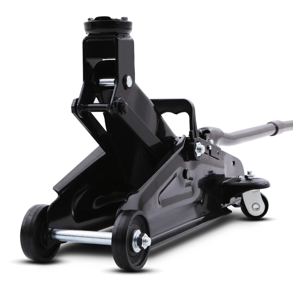 2 Tonne Compact Hydraulic Trolley Jack & 2 Axle Stands | Hawk Parts