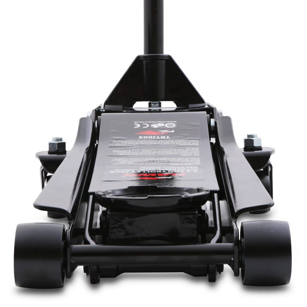 2.5 Tonne Low Profile Hydraulic Trolley Jack & 4 Axle Stands | Hawk Parts