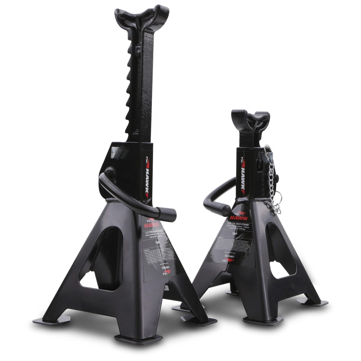 3 Tonne Low Profile Hydraulic Trolley Jack & 2 Axle Stands | Hawk Parts