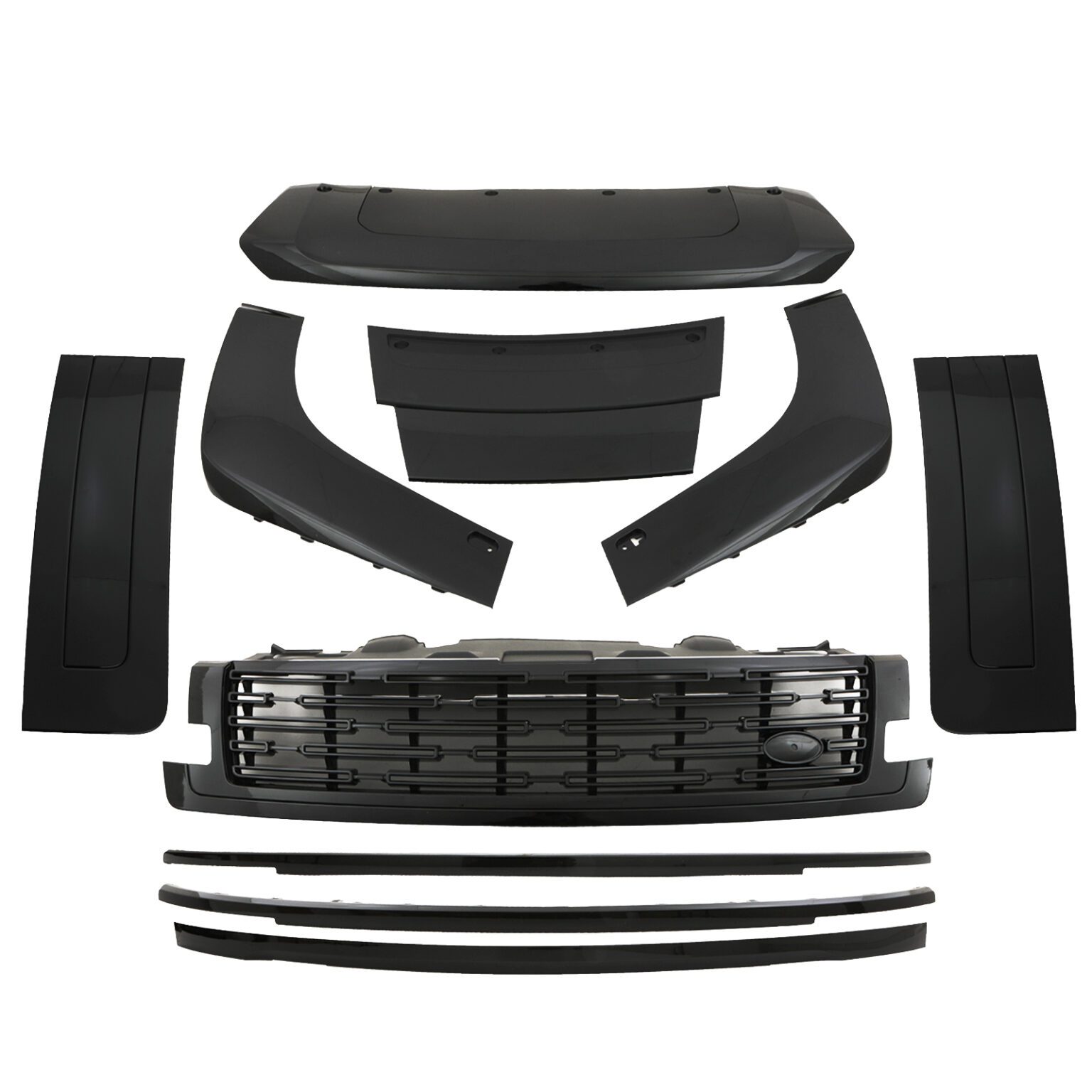 Hawk Black Exterior Trim Kit To Fit Range Rover Vogue L460 2022+ | Hawk ...
