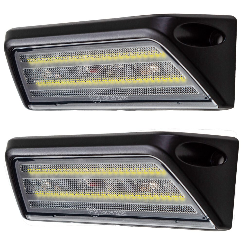 Ford Transit MK7 & MK8 2001+ 2x LED Outdoor Work Flood Lights | Hawk Parts