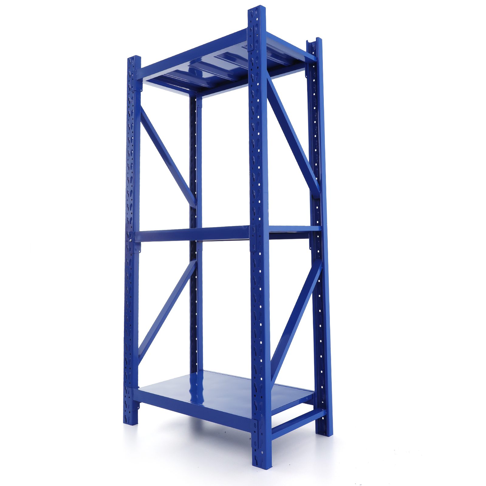 2m High Warehouse Racking Shelving 180kg/Shelf Storage Rack | Hawk Parts